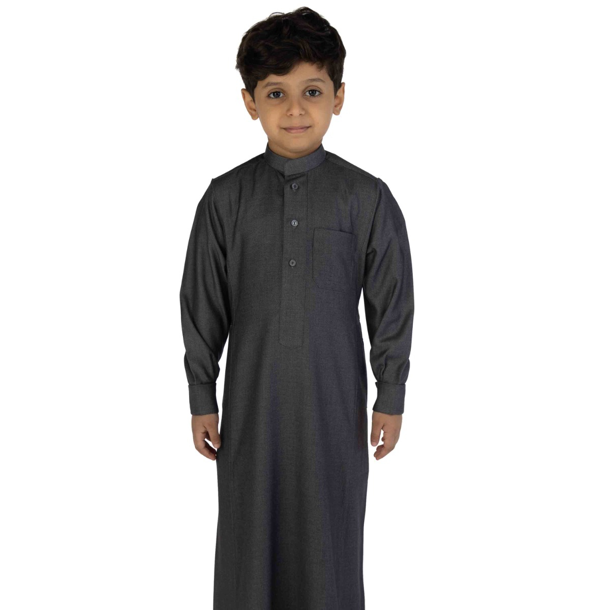 winter formal thob double cuff without lining light gray